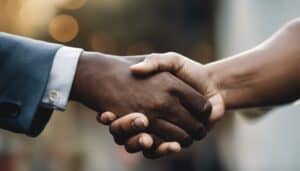 What Does The Two-Handed Handshake Mean? | LoveLingoLab